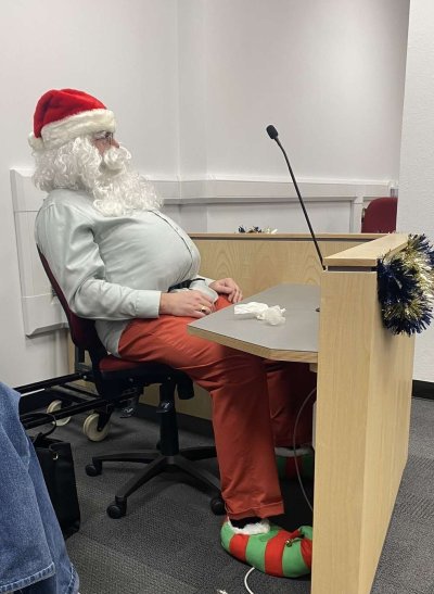 The trial of Father Christmas | University of Surrey